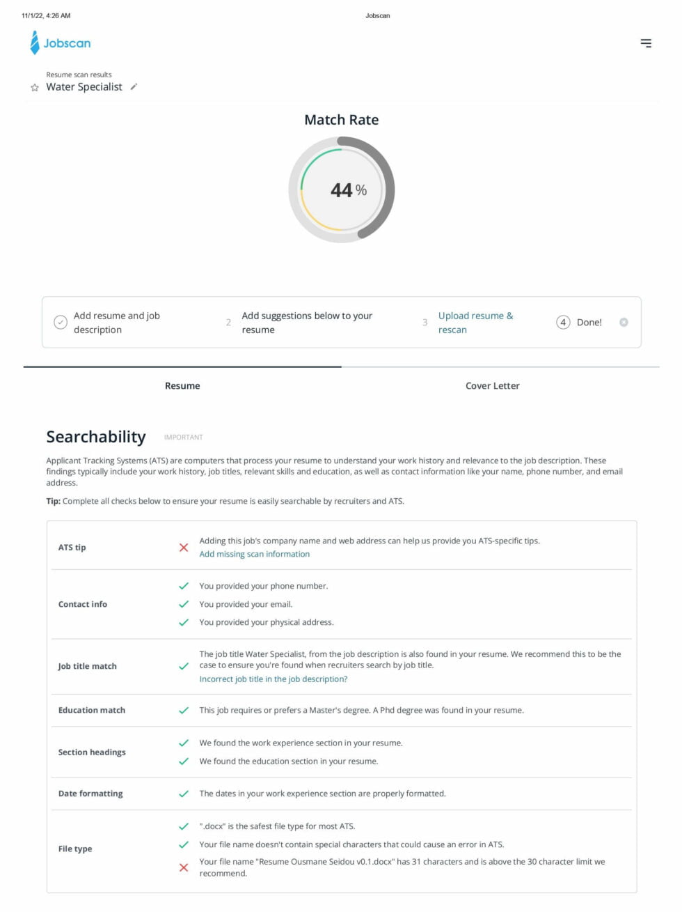 How to ensure you are submitting an ATS-friendly resume