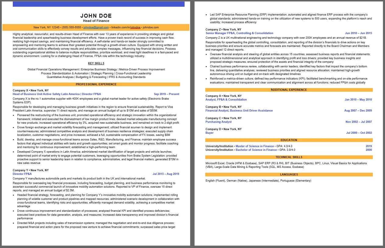 Resume Spelling 10 Steps To Create A Professional Resume By David