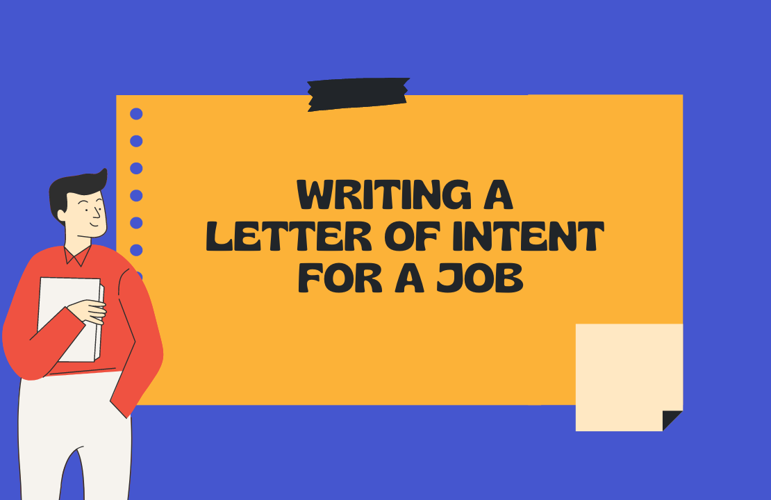 How To Write A Letter Of Intent For A Job
