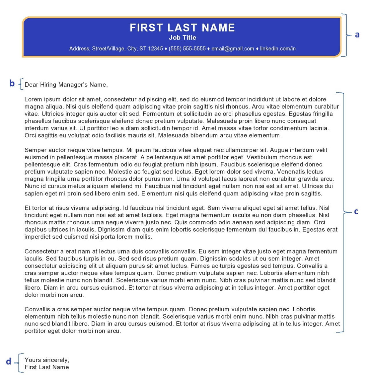 Writing a Cover Letter for a Job Application